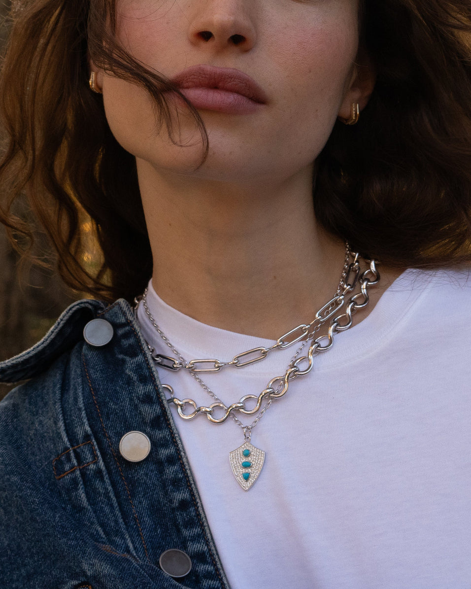 The Infinity Classic Sterling Silver Necklace | Monica Rich Kosann