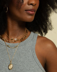 18K Gold Tortoise and the Hare Necklace | Monica Rich Kosann