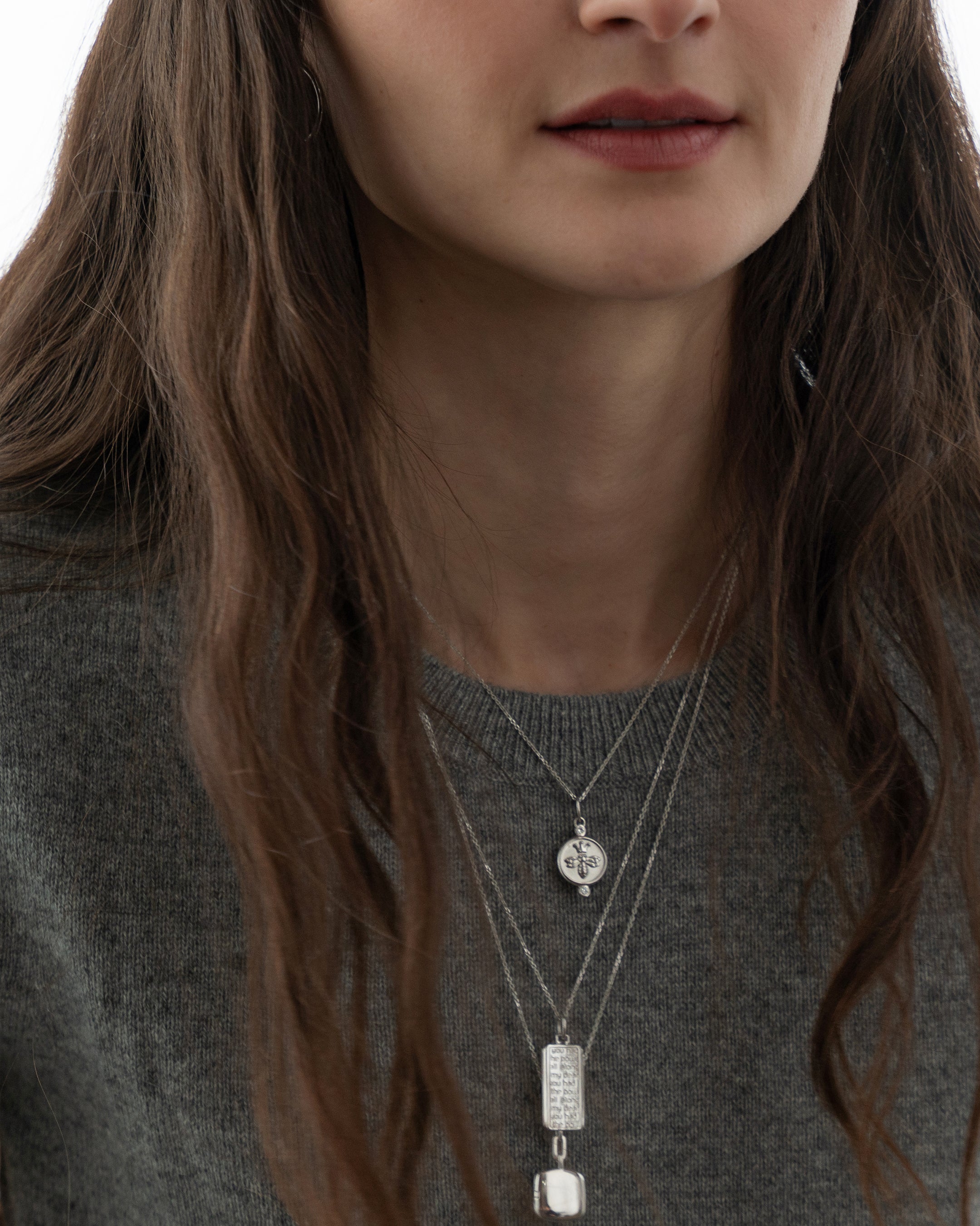 Sterling Silver Charm - Queen Bee | Monica Rich Kosann